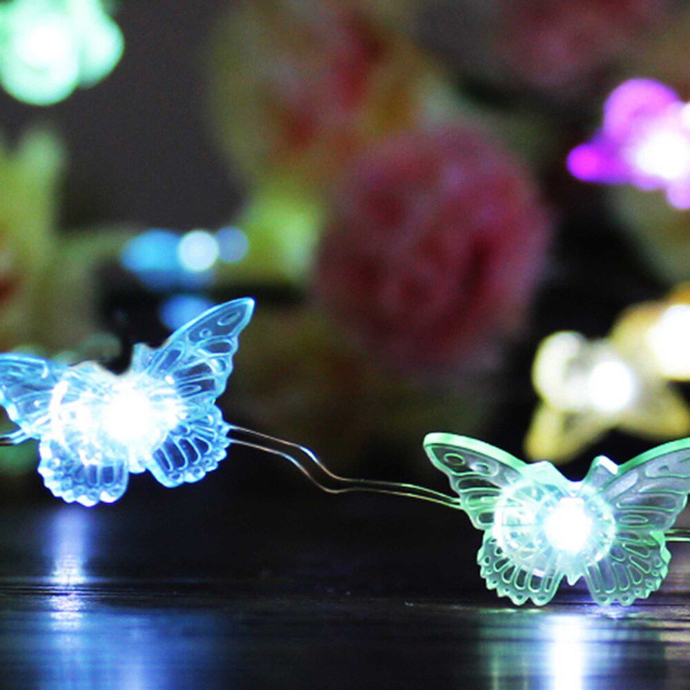 Manor Lane 10-ft. LED Butterfly Shimmer String Lights – Lizzie Lahaina ...