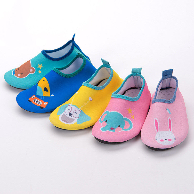 Kids Cartoon Beach Shoes – Lizzie Lahaina Couture Swimwear Made In Maui