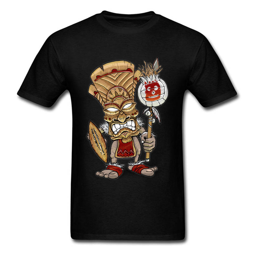 Wilson Warrior Tiki God T Shirt 100% Cotton – Lizzie Lahaina Couture ...